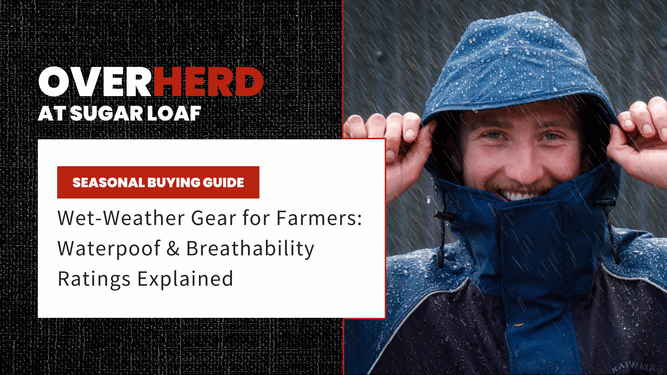 Wet Weather Gear for Farmers: Waterproof & Breathability Ratings Expla