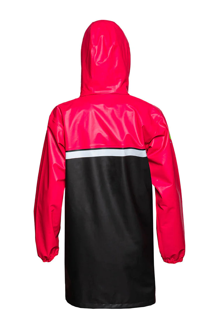 Kaiwaka Kids Trekz Parka - Raspberry/Grey